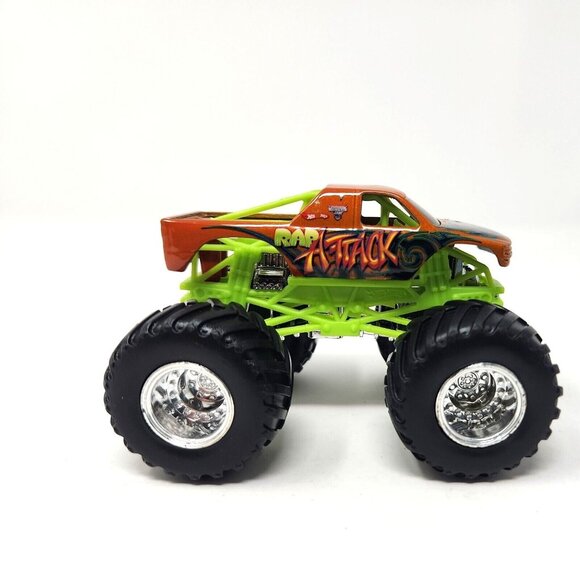 Hot Wheels | Toys | Hot Wheels Monster Jam Rap Attack Monster Truck 64 ...